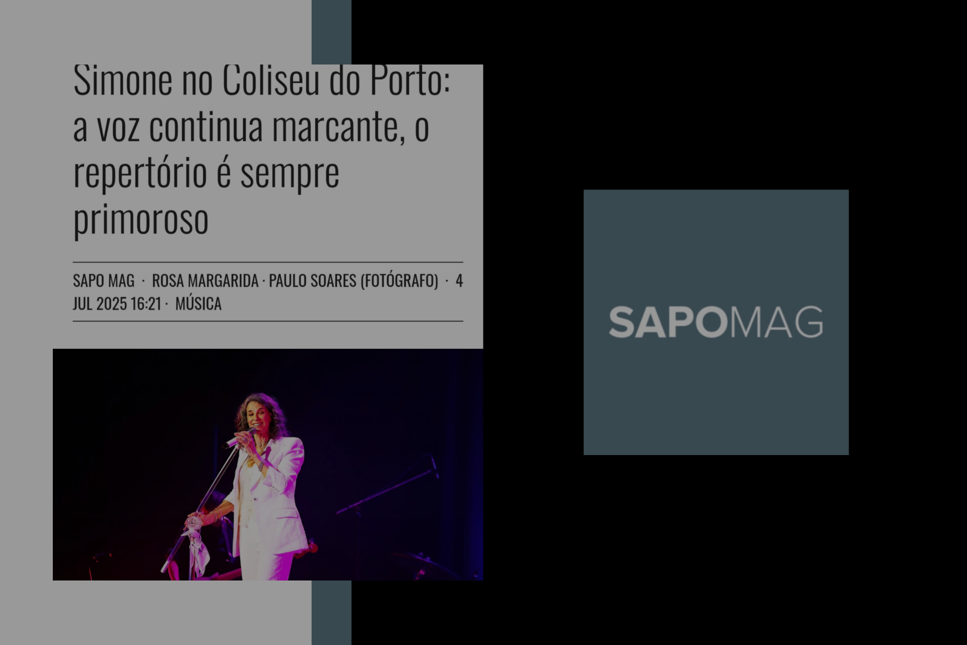 Simone no Coliseu do Porto: a voz continua marcante, o repertório é ...